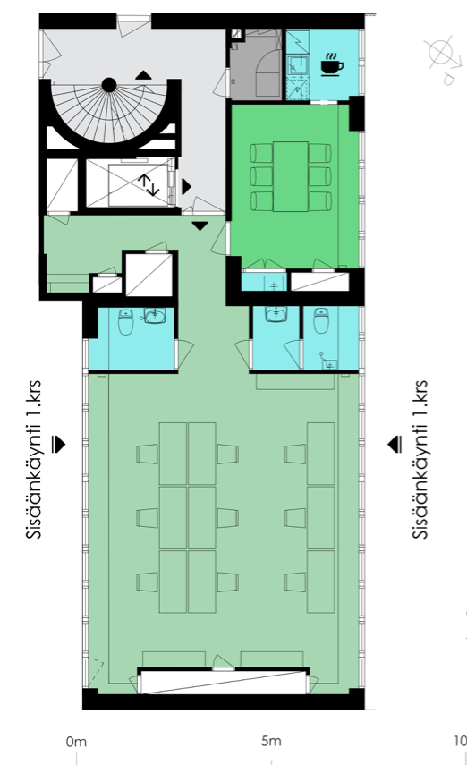 Vuokrataan toimisto 95 m², Iso Roobertinkatu 21-25 , Keskusta, Helsinki ...